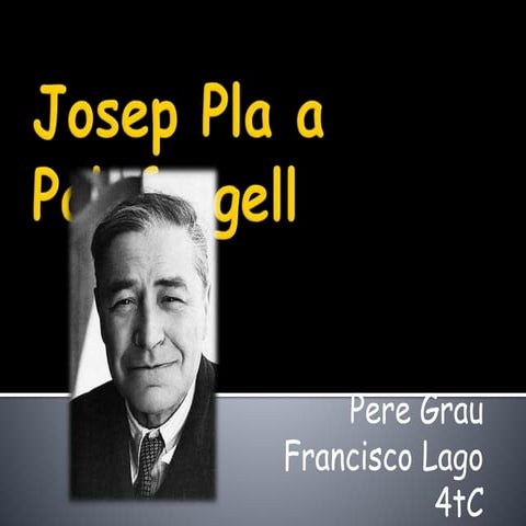 Josep Pla a Palafrugell | PPT