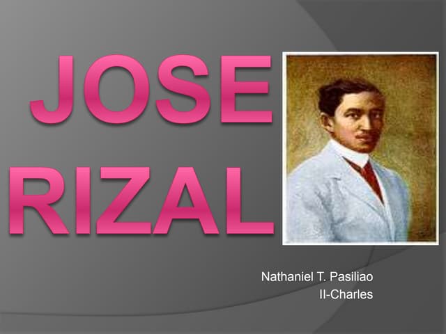 Talambuhay ni dr. jose rizal | PPT