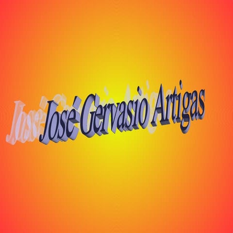 Jose Gervasio Artigas Pptx