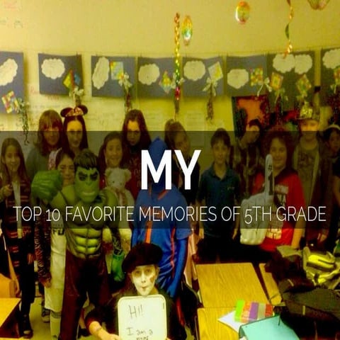 Ben's top 10 memories | PPTX