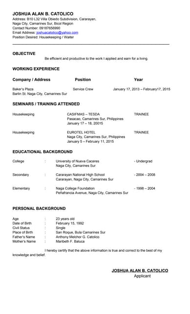 Freddie resume | DOCX