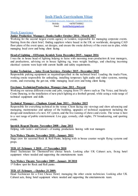 Justin Allwright CV1 | PDF