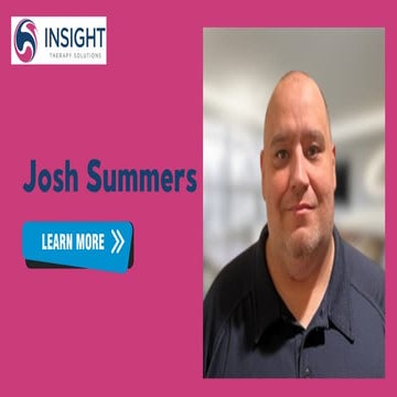 Josh Summers | Insight therapy solutions | PDF