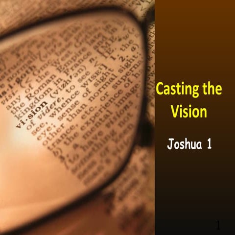 Joshua 1 Leadership Vision | PPT