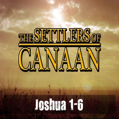 Joshua 1 6 | PPT