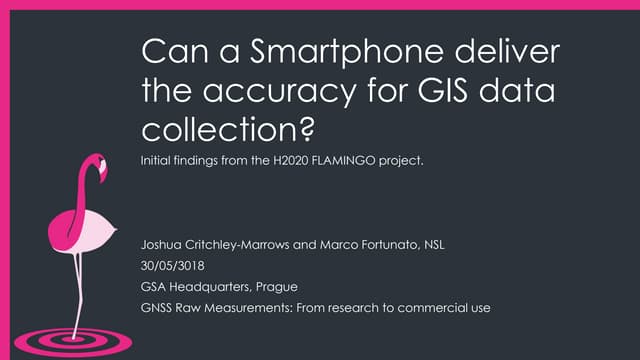 Can A Smartphone Deliver The Accuracy For Gis Data Collection Pdf