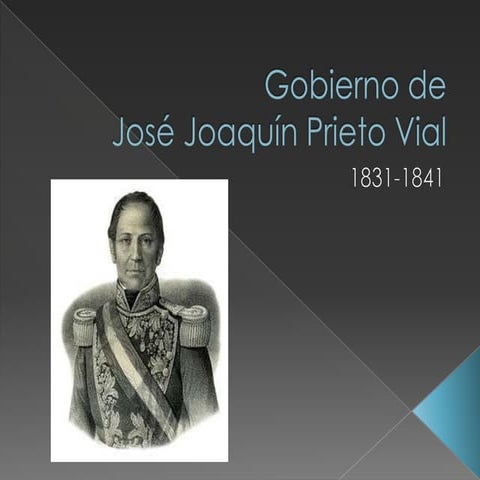 José joaquín prieto | PPTX