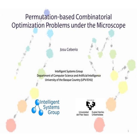 Insights On The Artificial Generation Of Instances Of Combinatorial