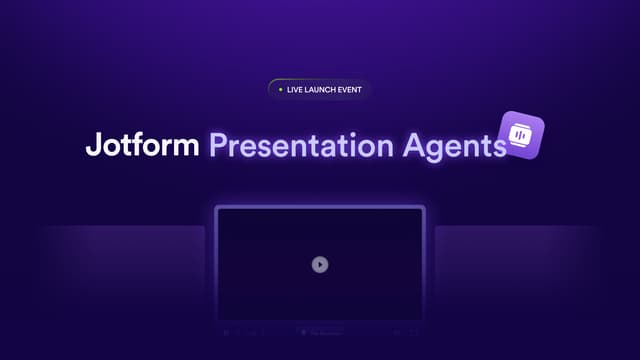 Jotform Presentation Agents: Features and Benefits | PDF