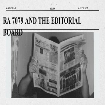 REPUBLIC ACT NO. 7079 - An act providing for the development and ...