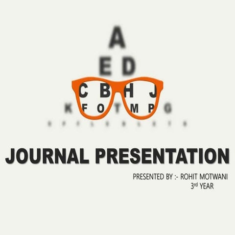 Journal presentation | PPT