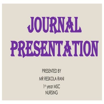 JOURNAL.pptx assesseing mobile impact on mobilr usagr | PPTX