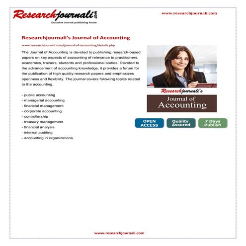 Journal of accounting | PDF