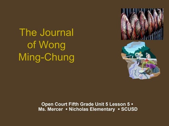 The Journal of Wong Ming-Chung | PPT