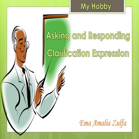 Asking for clarification | PPTX