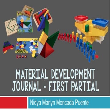 Material Development Journal 1 | PPTX