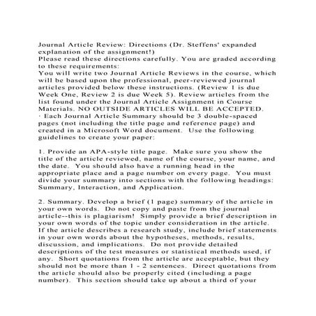 Journal Article Review Directions (Dr. Steffens expanded explana.docx