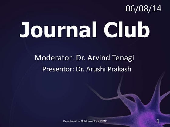 ARC Journal of Ophthalmology | PPT