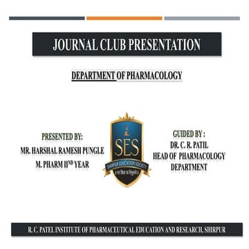 Journal Club Presentation (Pharmacology Department).pptx