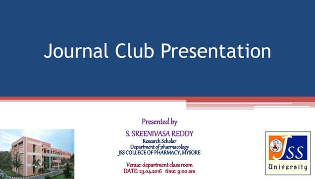 Journal Club Powerpoint Template
