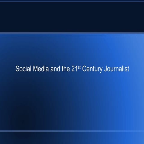 Elements of journalism (5) | PPT