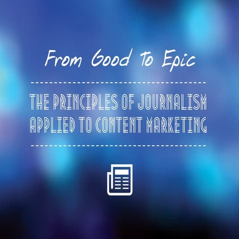 The Five Principles of Ethical Journalism | PPTX