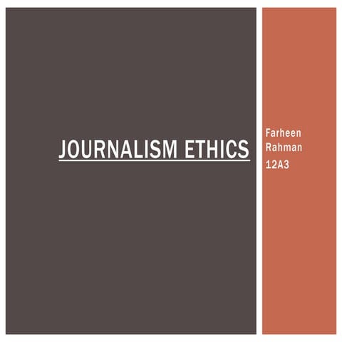 Spj code-of-ethics | PDF
