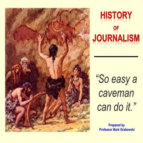 Journalism History | PPT