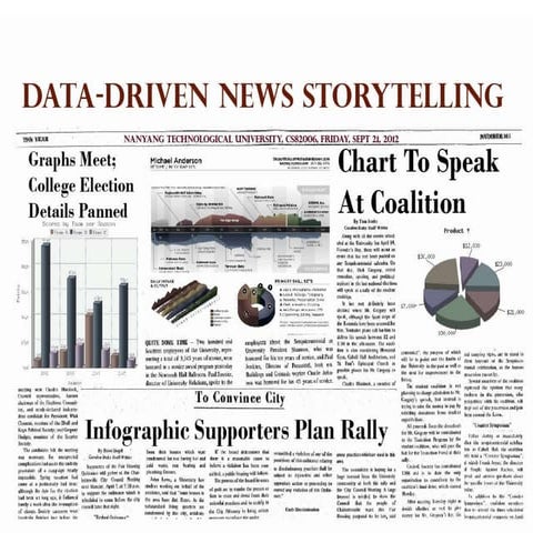 Data Driven News Storytelling | PPTX