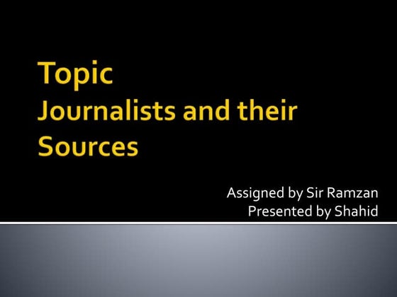 What are news values | PPT