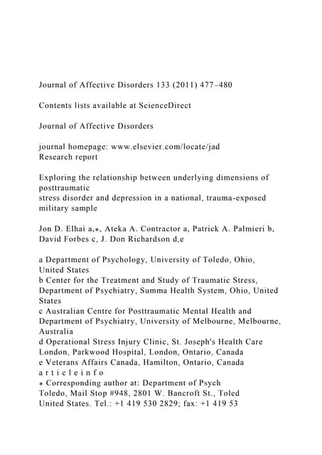 Ptsd | PPT