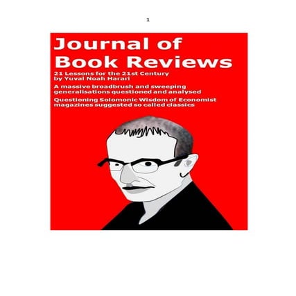 21 Lessons for the 21st Century by Yuval Noah Harari | PDF