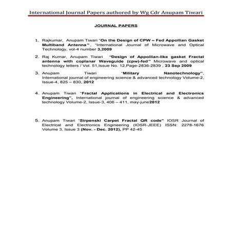 Journal papers | PDF