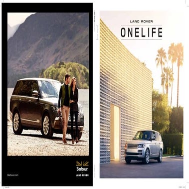 Журнал "LAND ROVER ONELIFE" | PDF