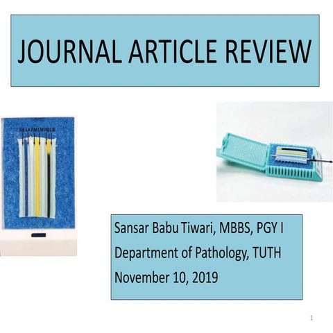 Journal prostate and crispr | PPTX