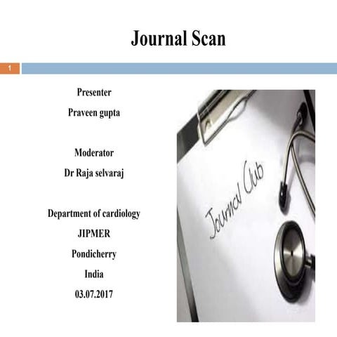 Cardiology Journal scan | PPT