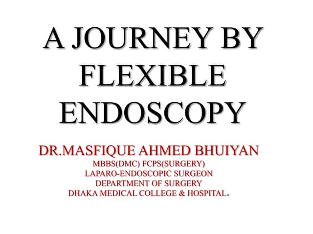 Colonoscopy A Pictorial Overview Pptx