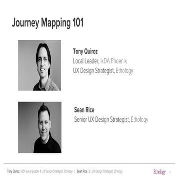 Journey Mapping 101 - IxDA Phoenix | PDF
