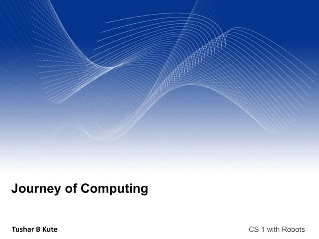 Computers' History Timeline | PPT | Computing | Technology & Computing