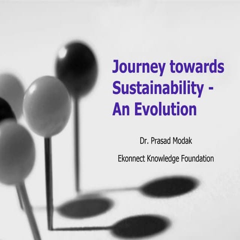 Journey towards sustainability - An Evolution_Presentation made at NITK ...