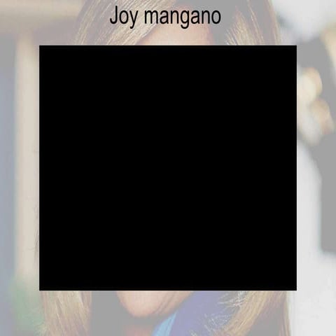 #JOY# $JOY$ *JOY MANGANO* @MANGANO@ | PPTX