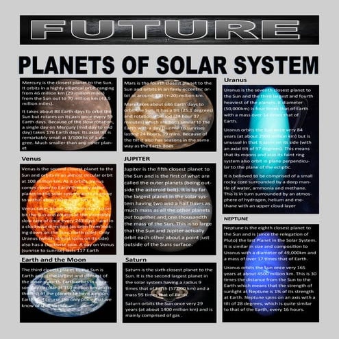 Planet of solar system | PDF