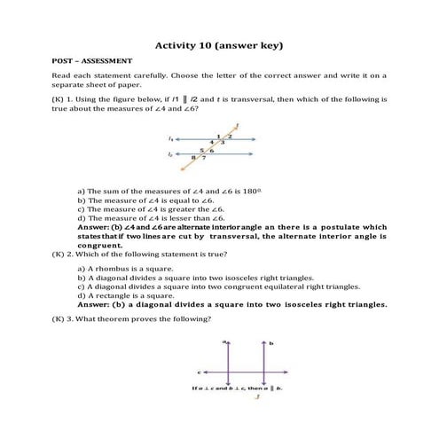 Activity 10 (answer key) | DOCX