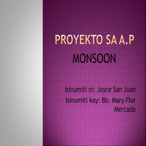 Joyce project | PPTX