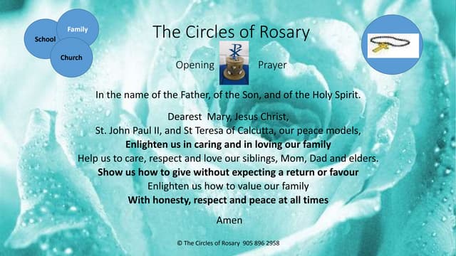 THE HOLY ROSARY | PPSX