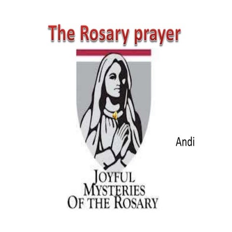 Joyful mysteries of rosary | PPTX