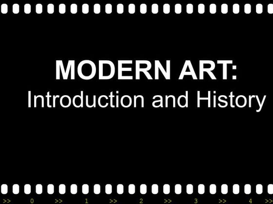 Modern art movements | PPT