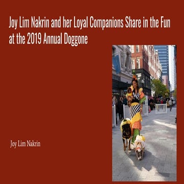 Joy Lim Nakrin and her Loyal Companions Share in the Fun at the 2019 ...