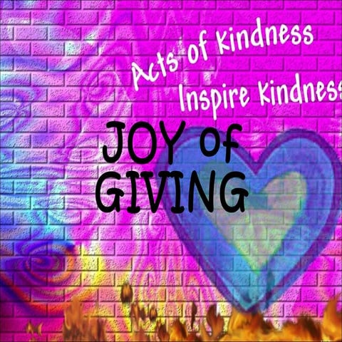 Joy of giving | PPT