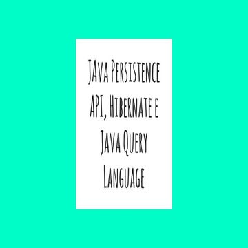 Jpa Hibernate And Jpql Ppt 
